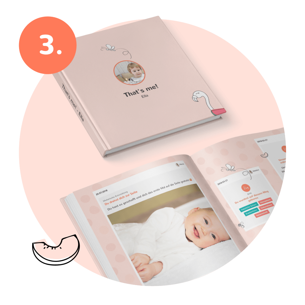 Memory book for parents with unique, automated printing - Juno.